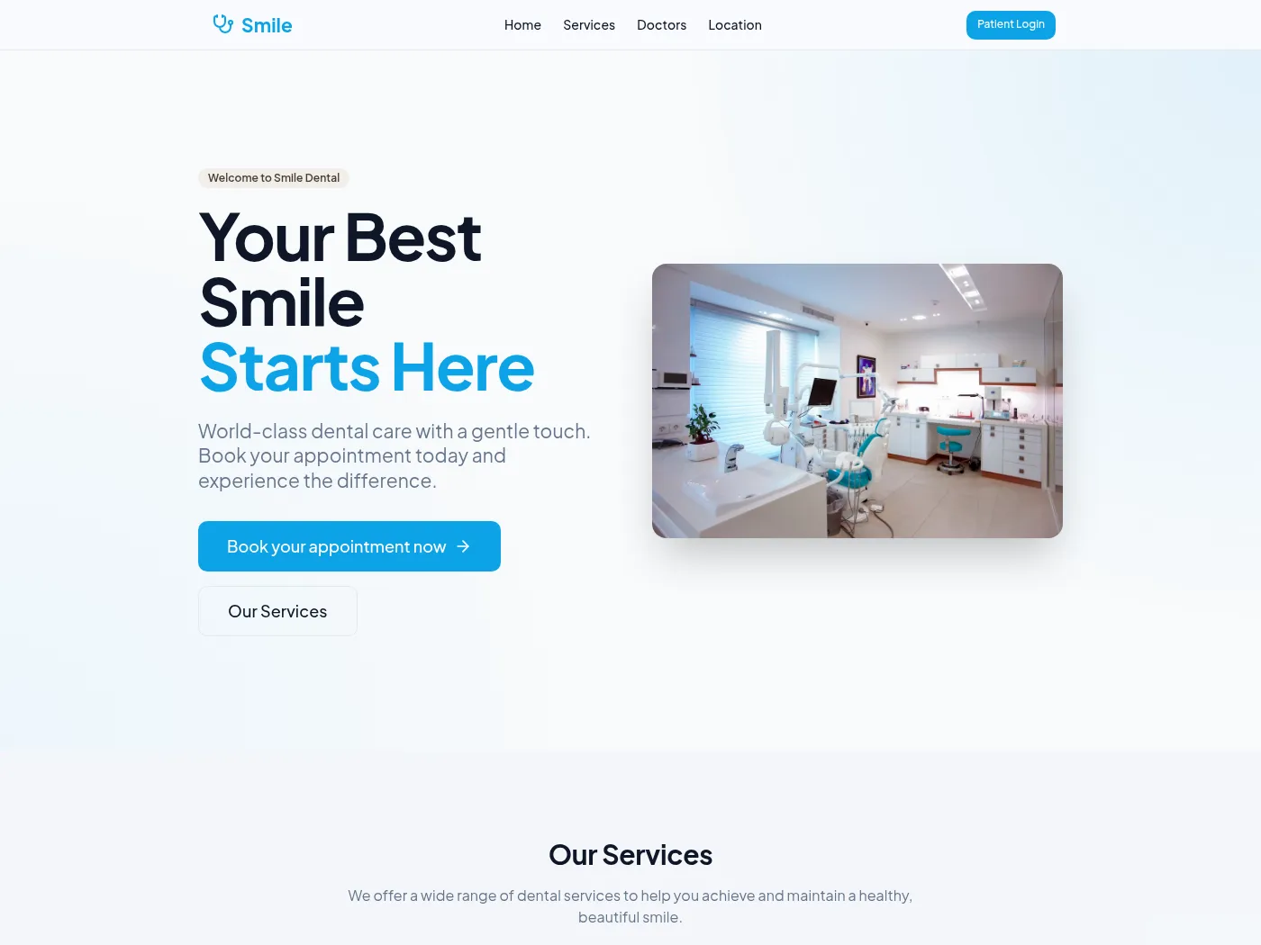 Smile Dental Booking