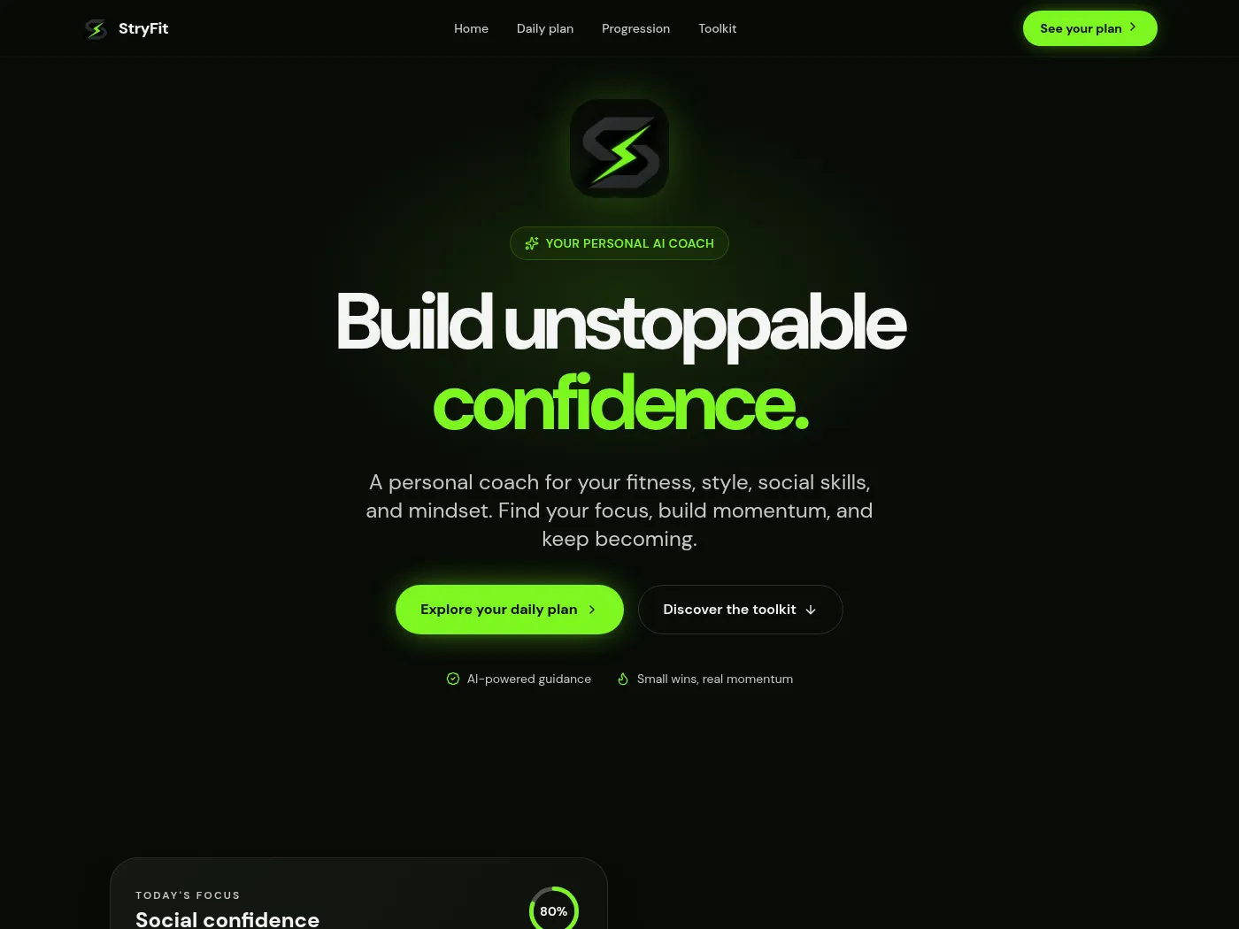 StryFit AI Platform