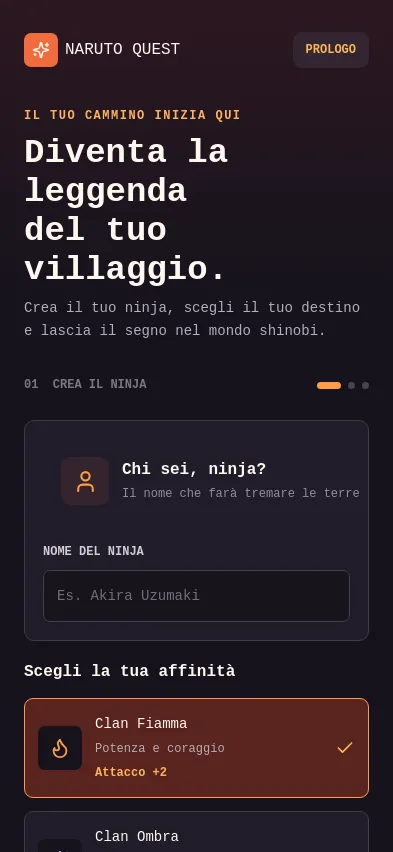 Naruto Character Quest