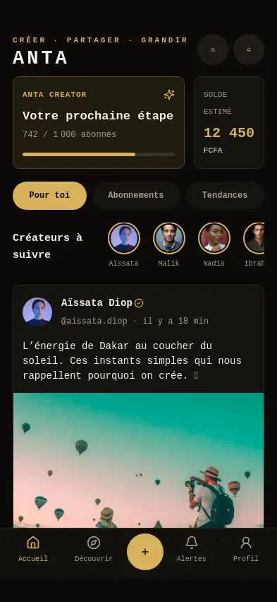 ANTA Social Rewards App