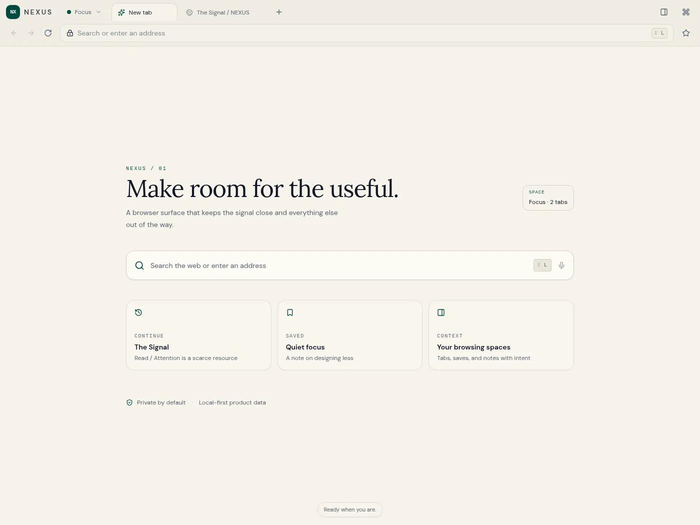 NEXUS Browser Foundation