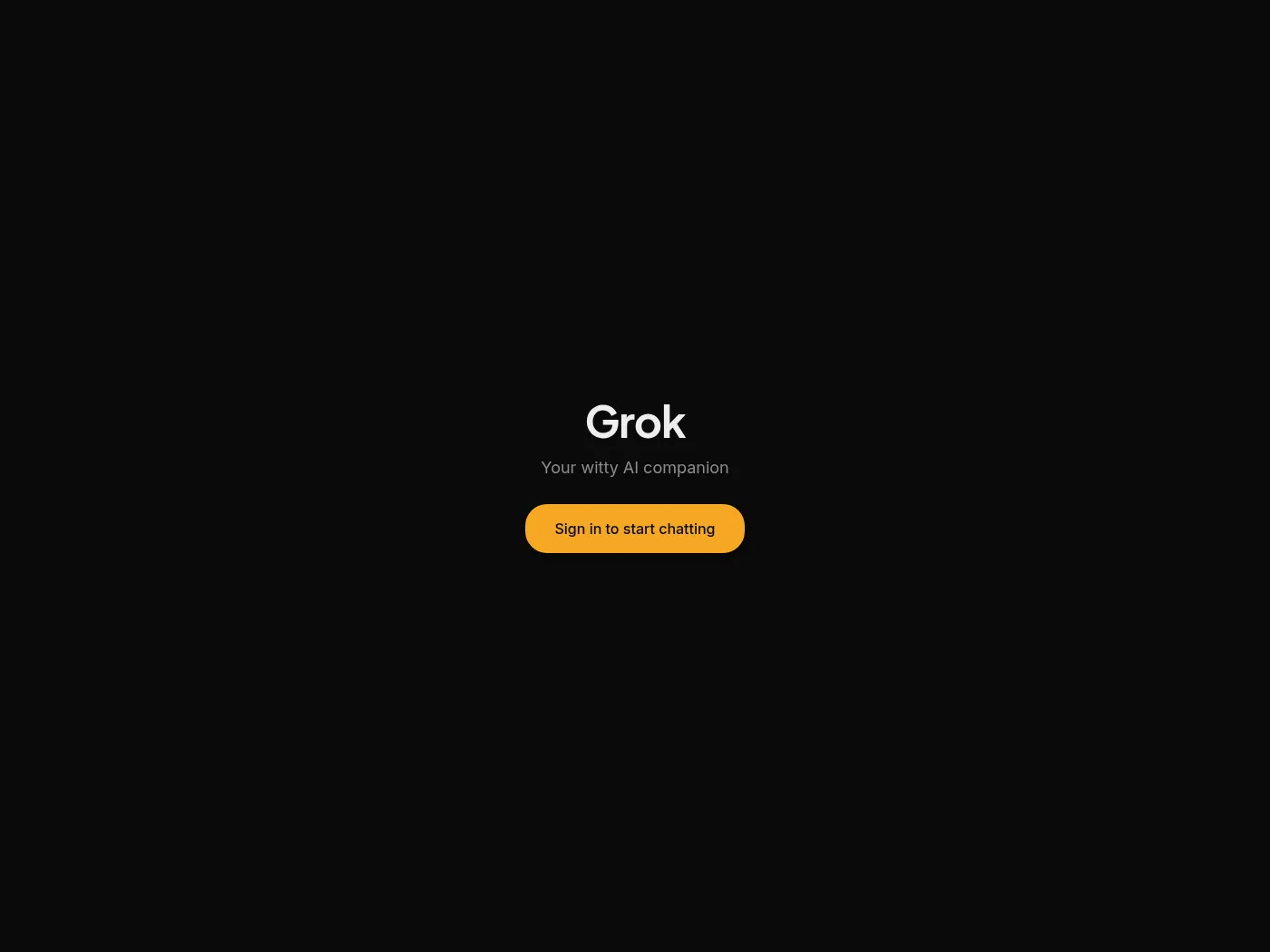 Grok Clone AI Chatbot