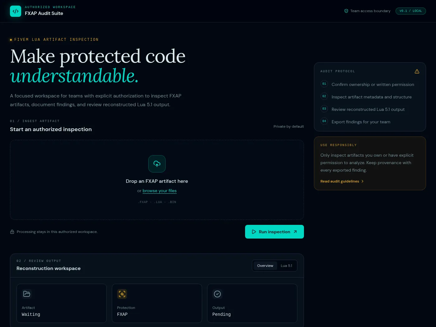 FXAP Decrypt Suite