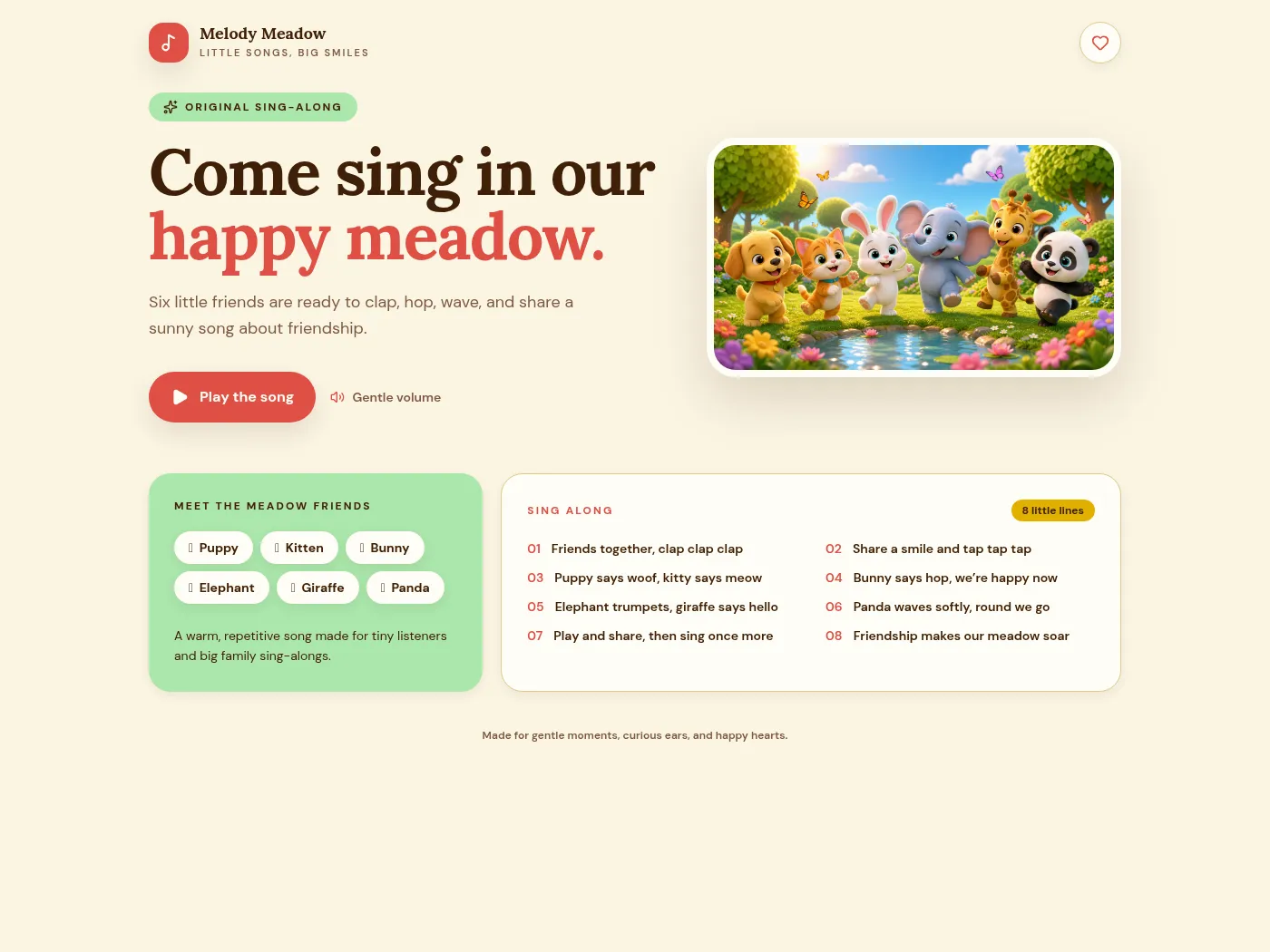 Nursery Melody Meadow
