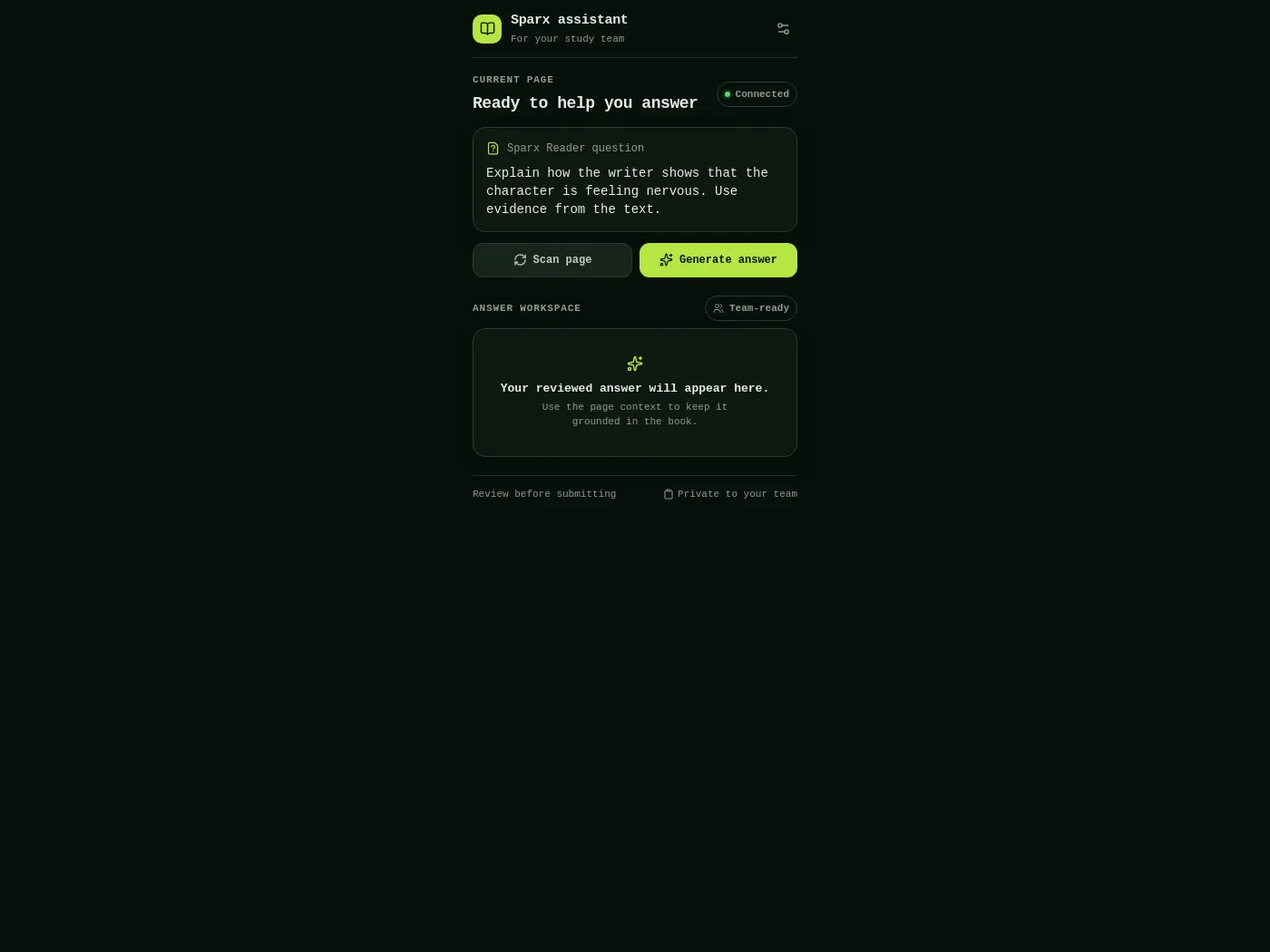 Sparx AI Assistant