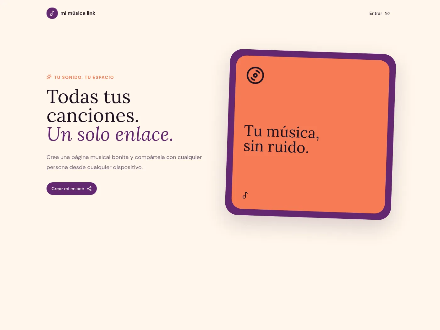 Mi Música Link