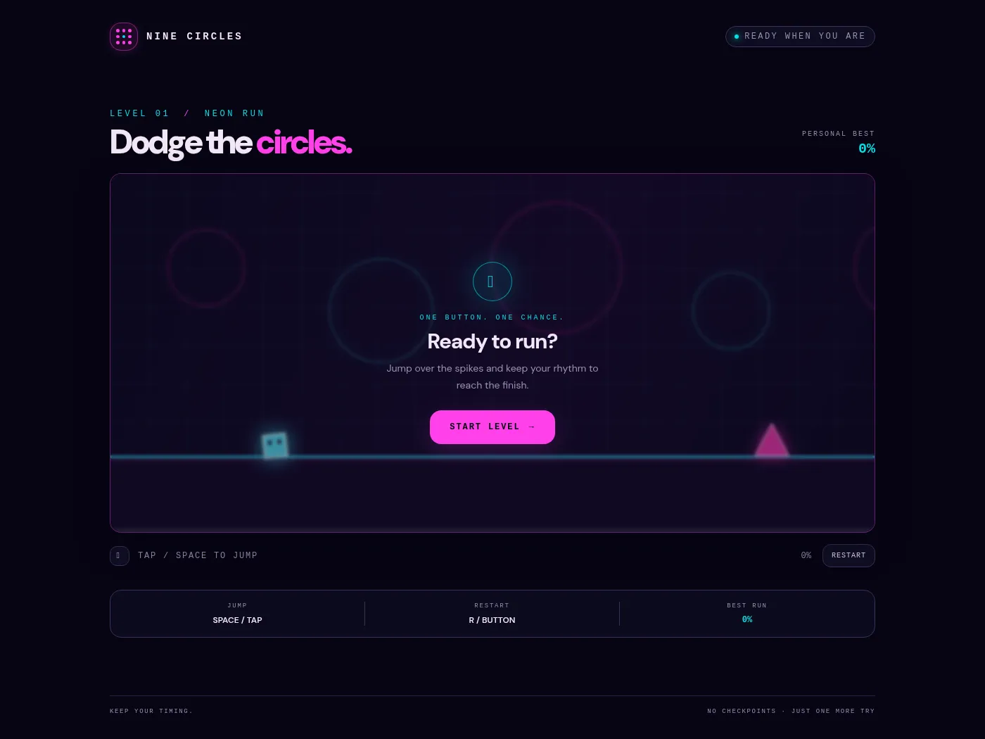 Nine Circles Game
