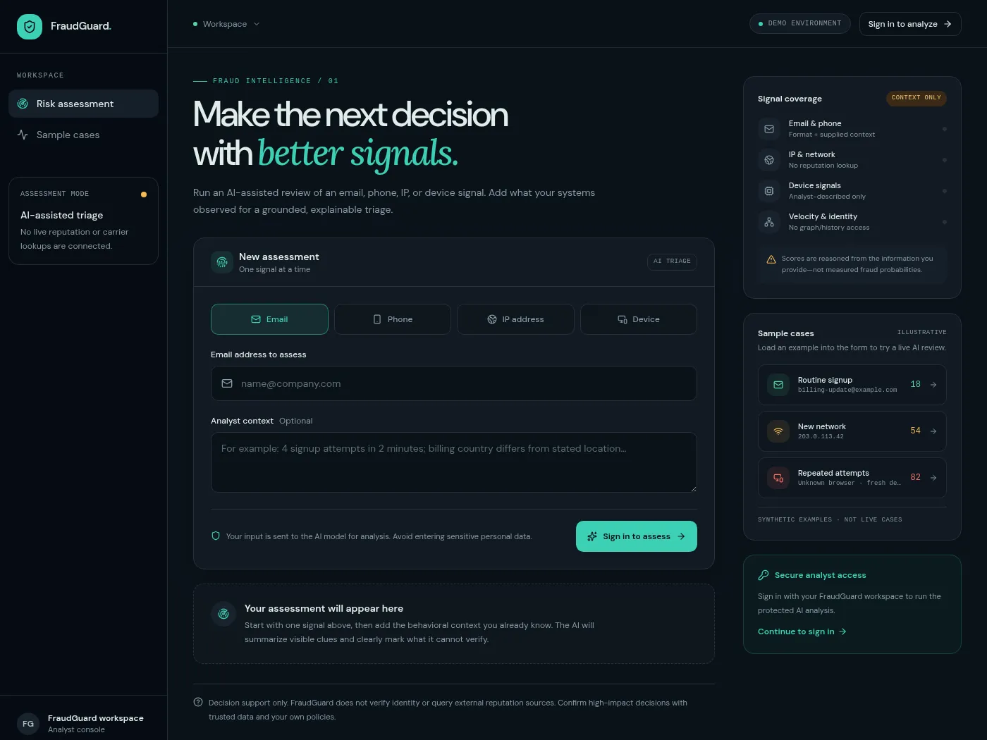 FraudGuard AI Suite