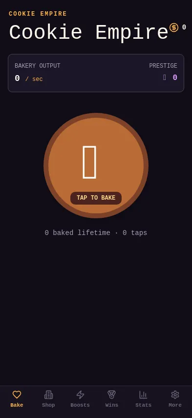 Cookie Empire Clicker