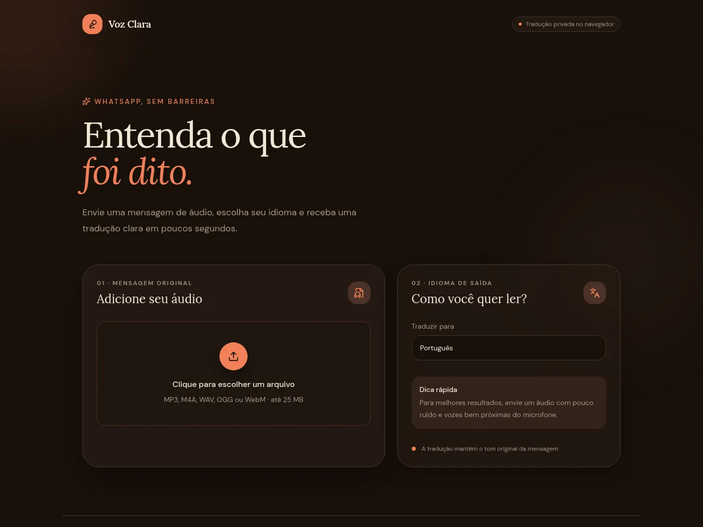 Audio Translator