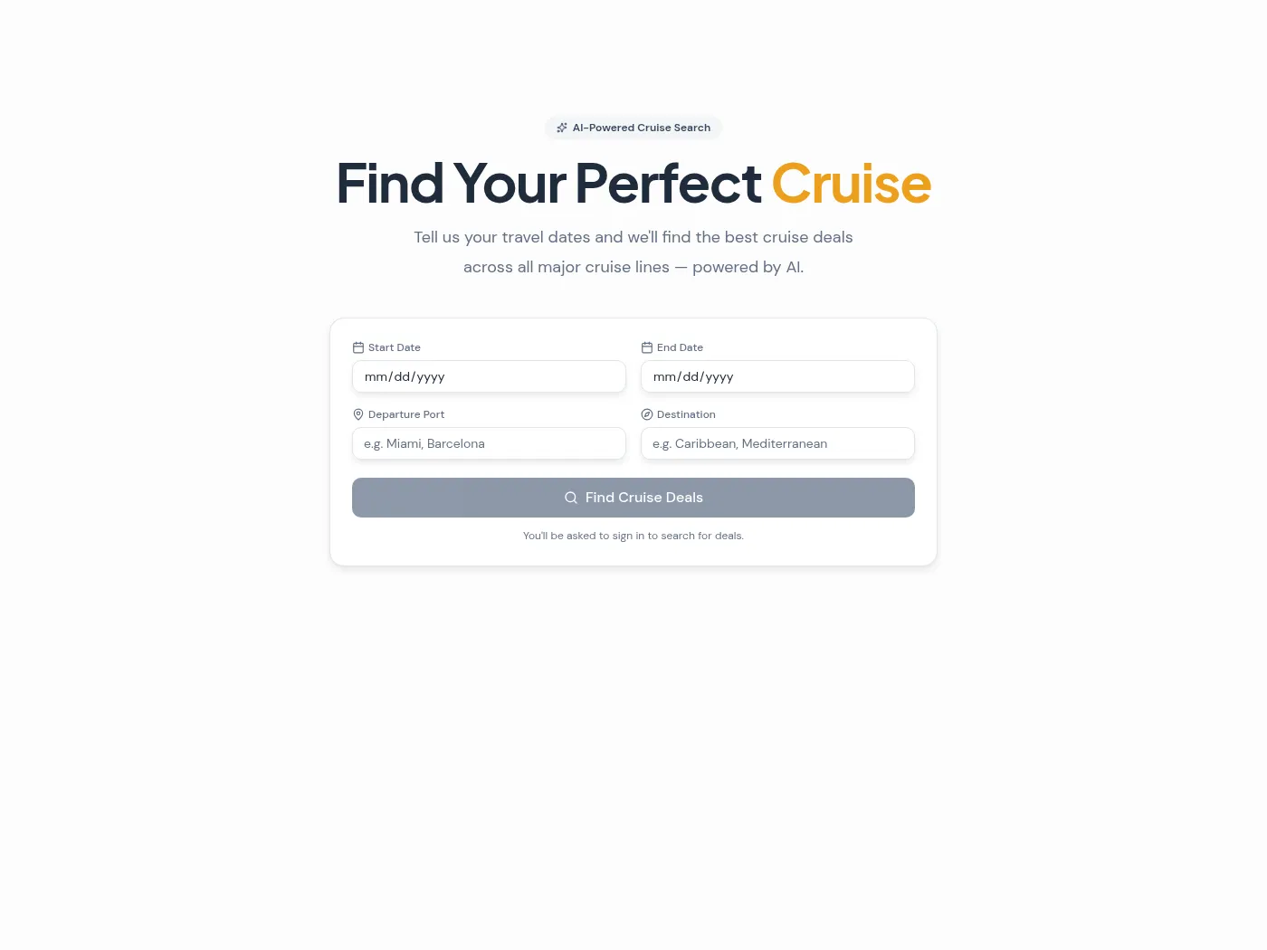 CruiseFinder