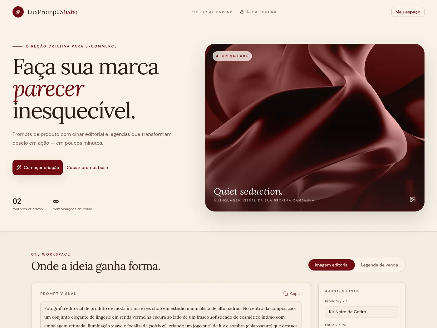 LuxPrompt Studio