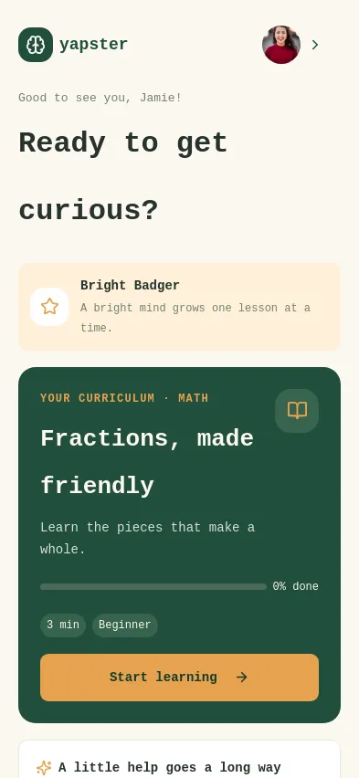 Yapster Tutoring App