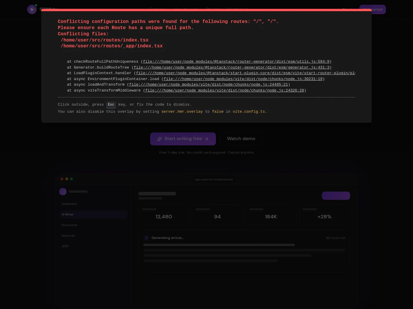 AI SEO Writer Platform