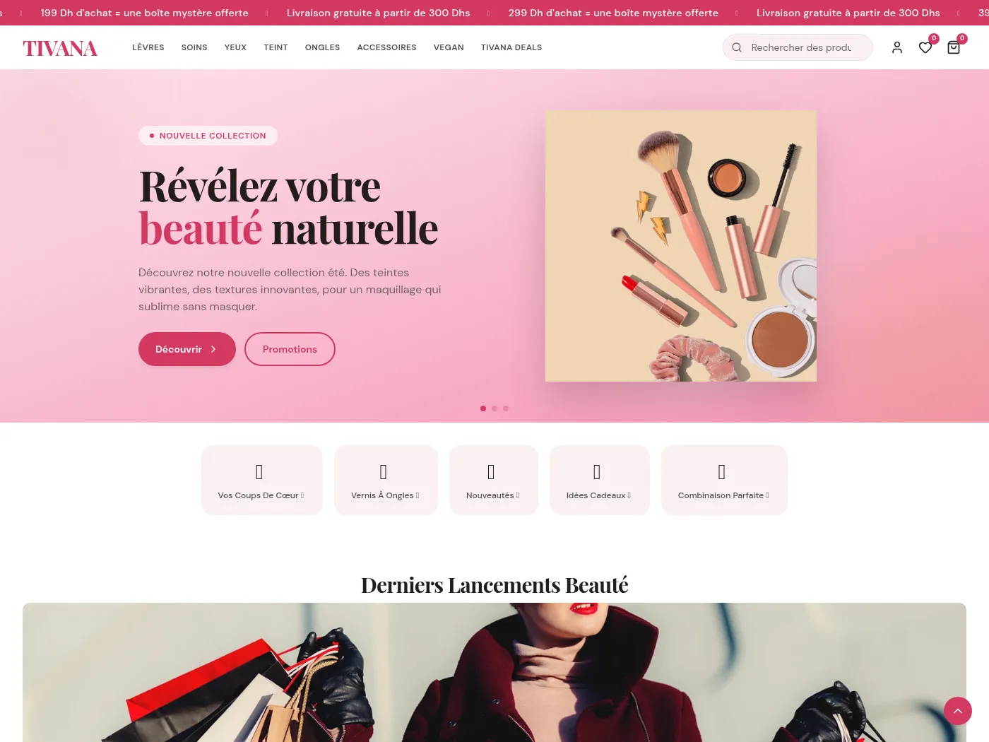 Tivana Beauty Storefront