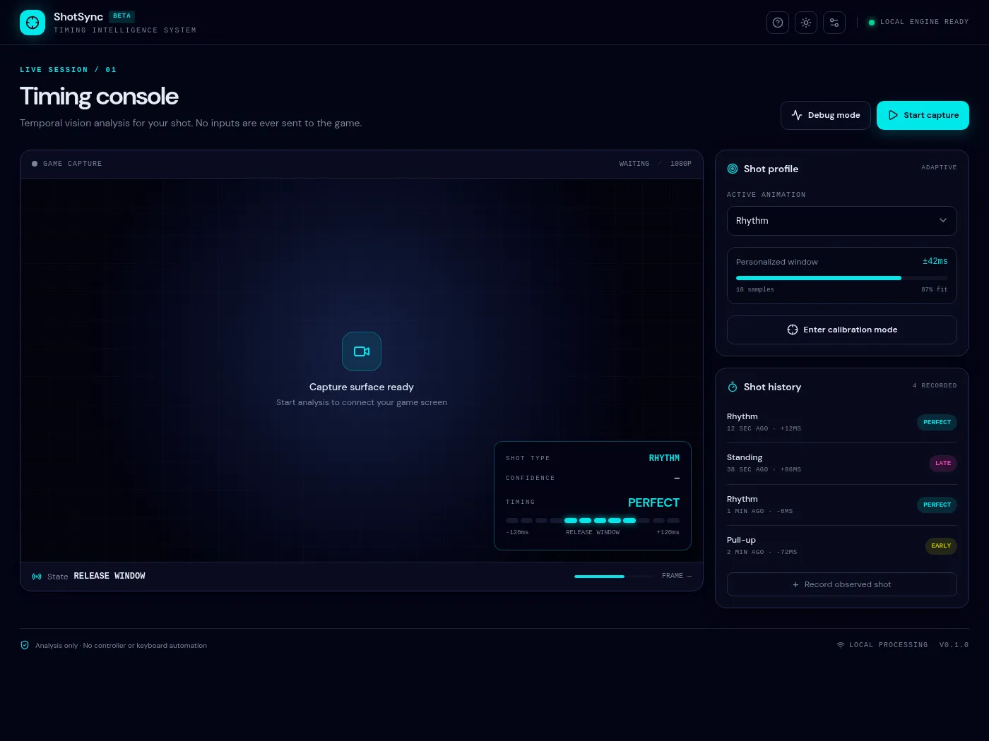 ShotSync Assistant