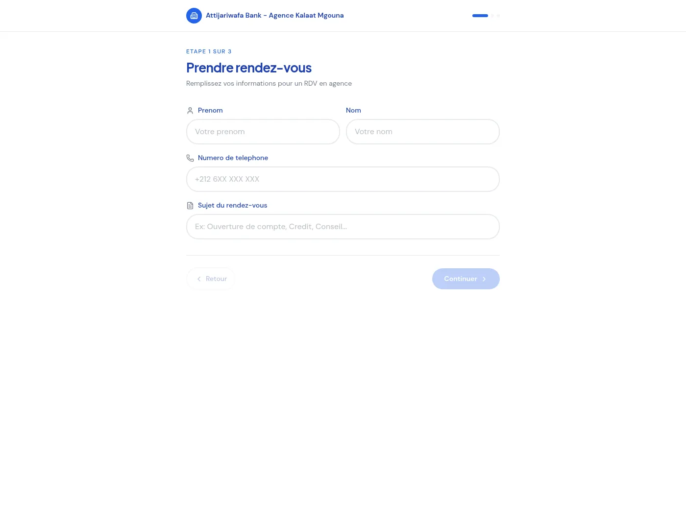 Local Appointment App