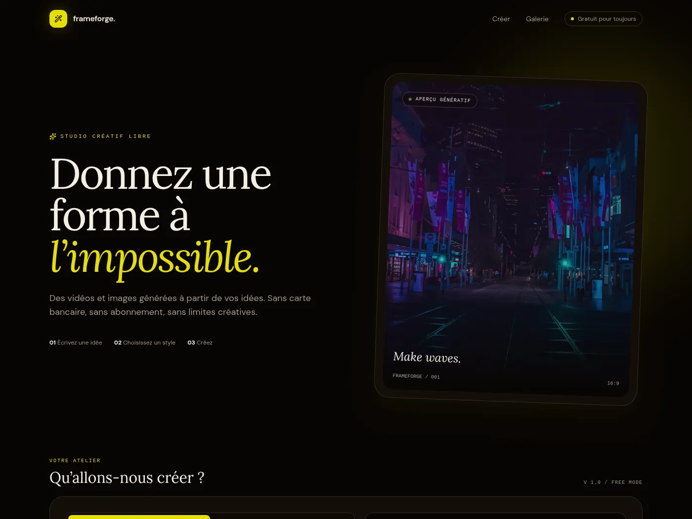 Free Media Generator