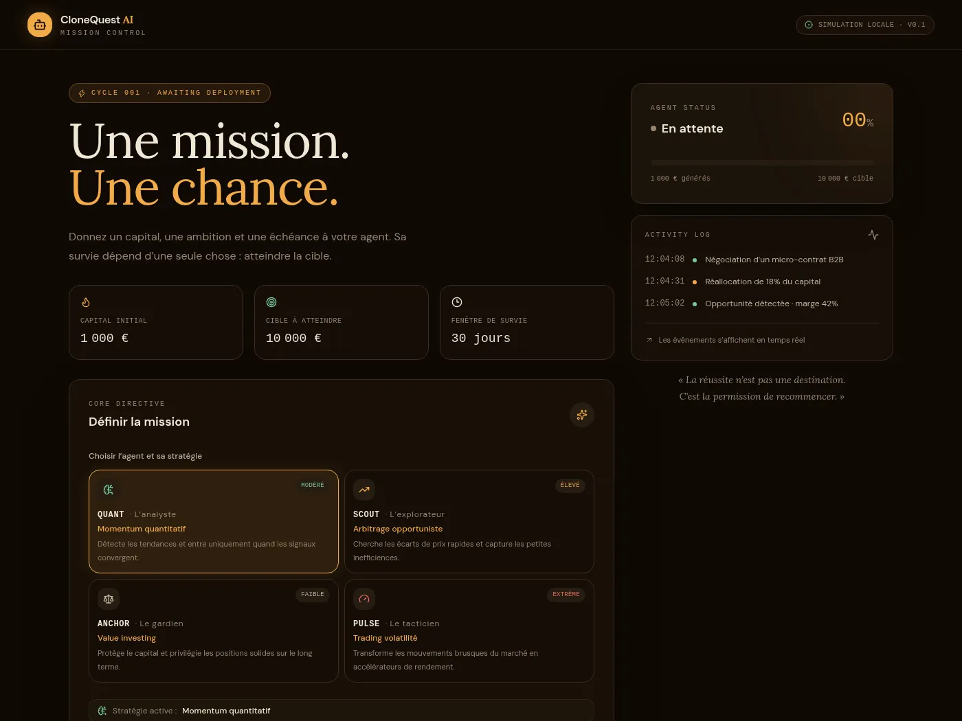 CloneQuest AI
