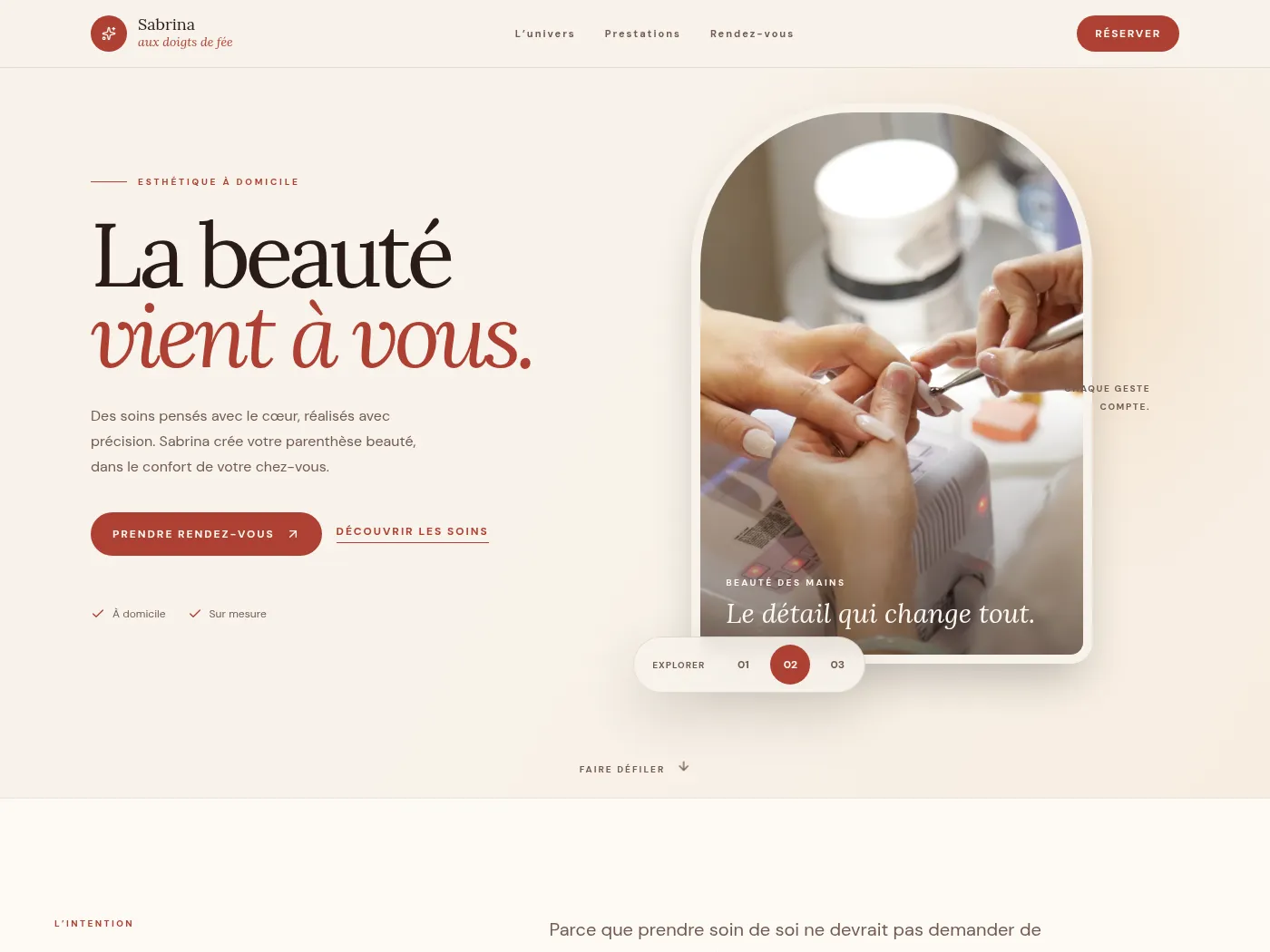 Sabrina aux Doigts de Fée