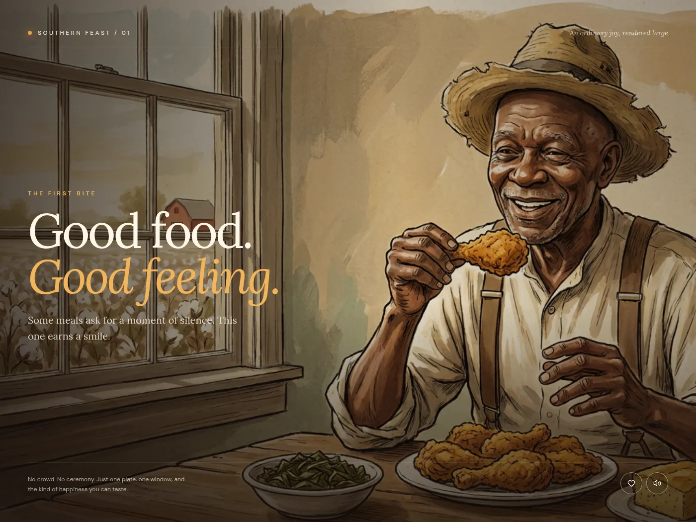 Southern Feast Scene