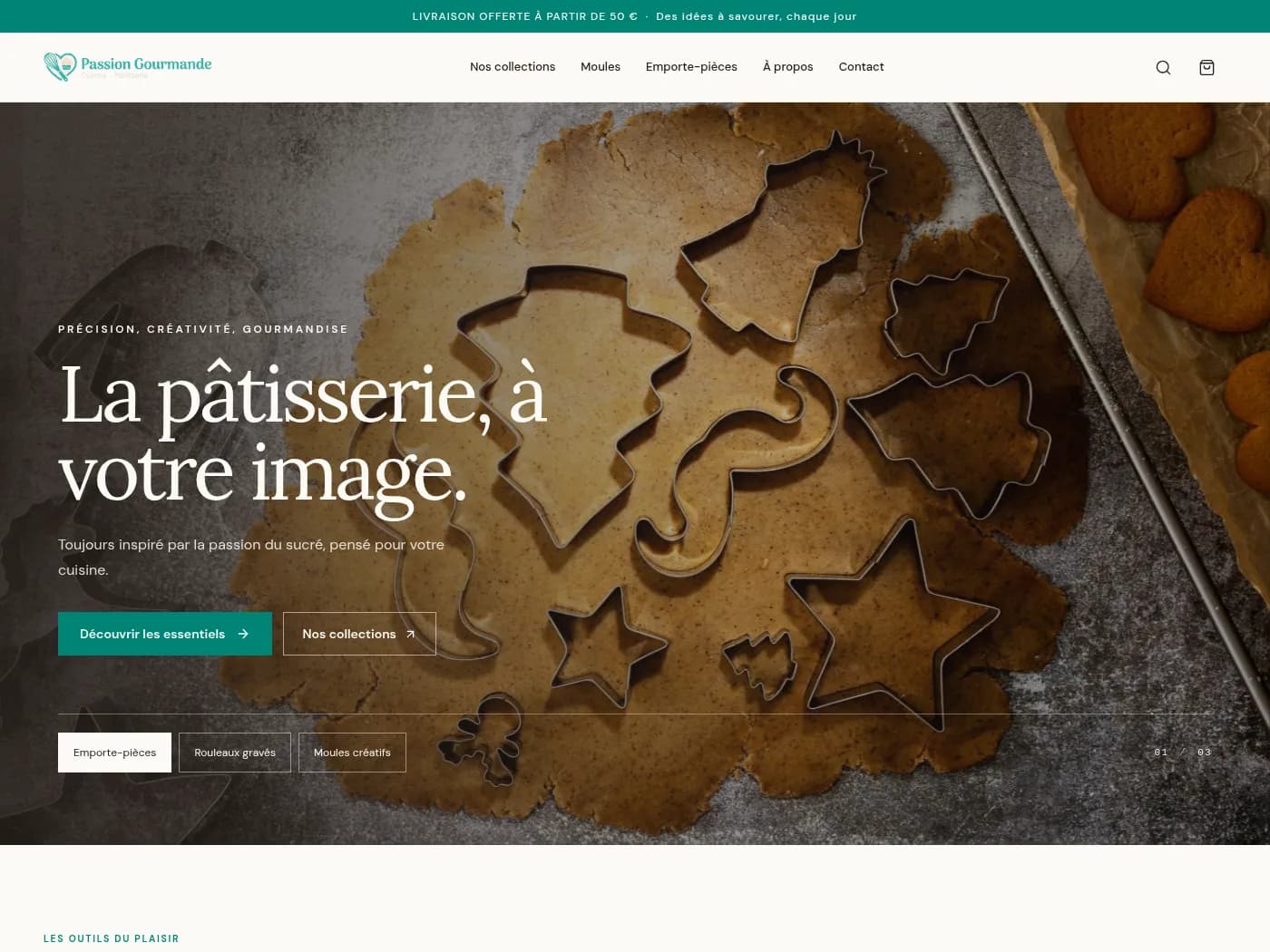 Passion Gourmande Home