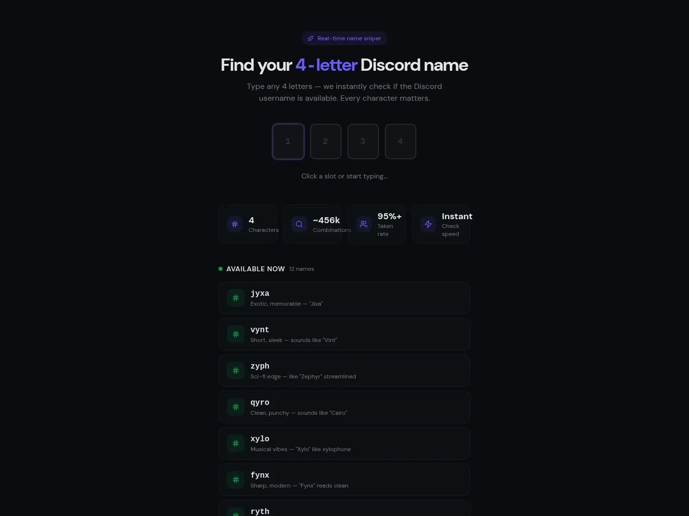 Discord Name Sniper