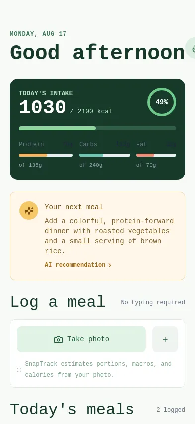 SnapTrack Nutrition