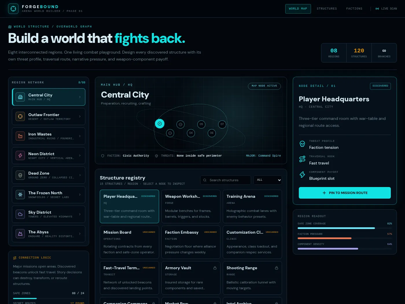 Arena World Builder