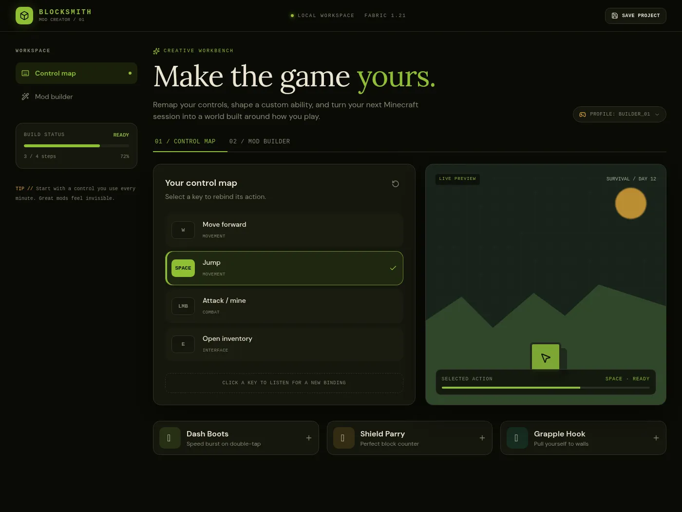 Minecraft Mod Creator
