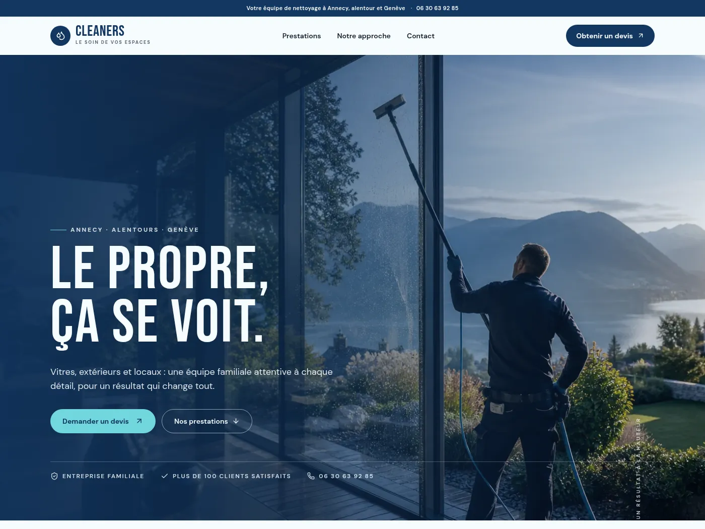CleanersHome Redesign