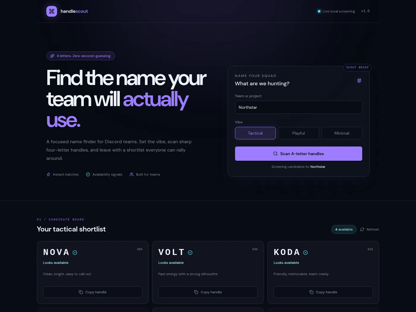 Discord Username Finder