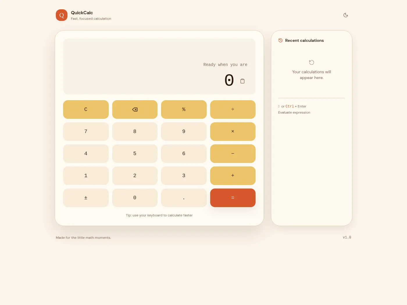 QuickCalc