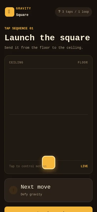 Gravity Square App