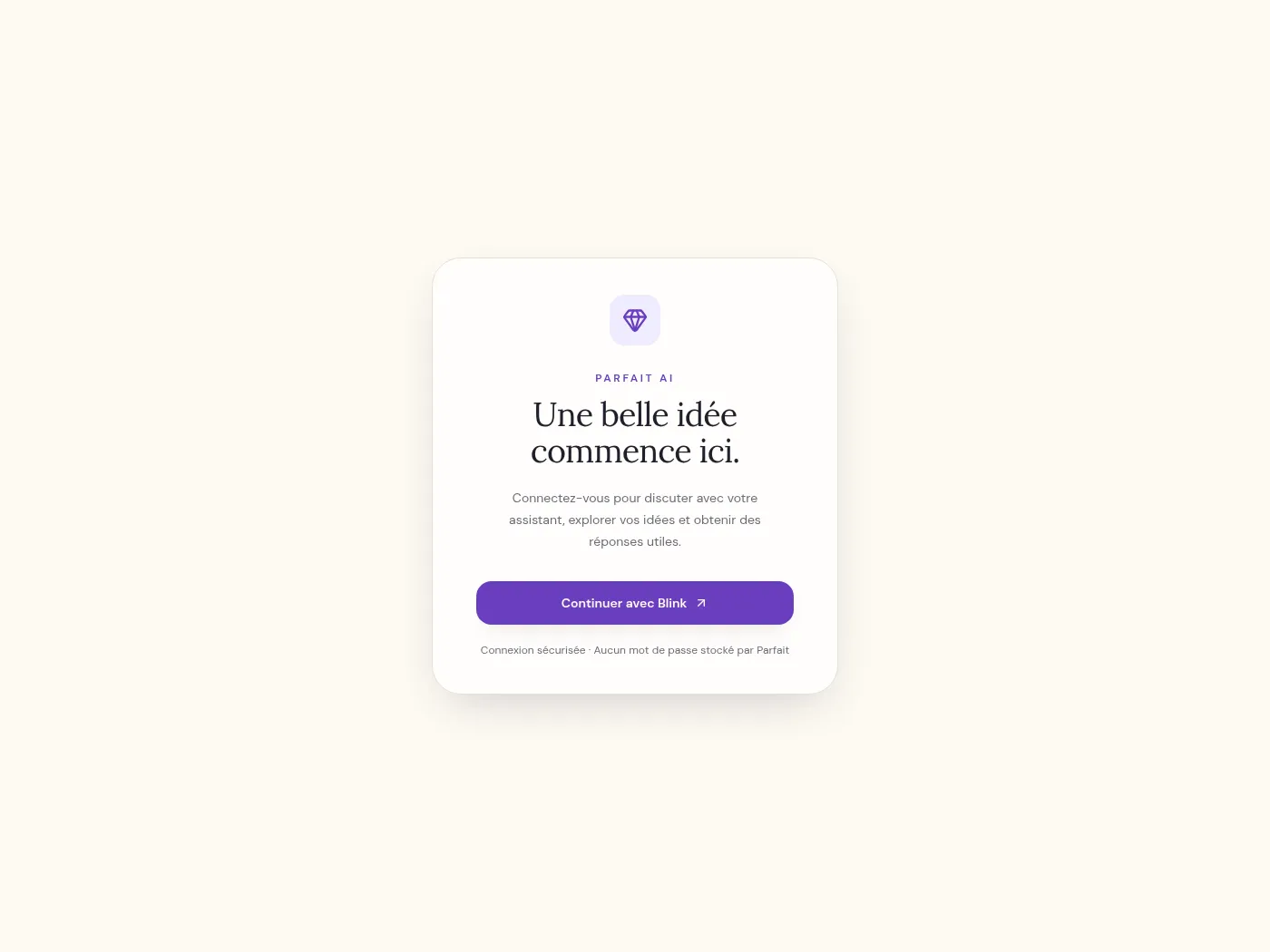 Parfait AI Chatbot