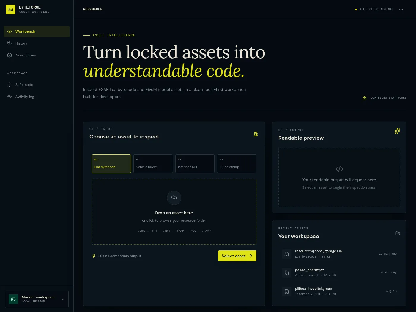 FiveM Lua Decrypt Toolkit