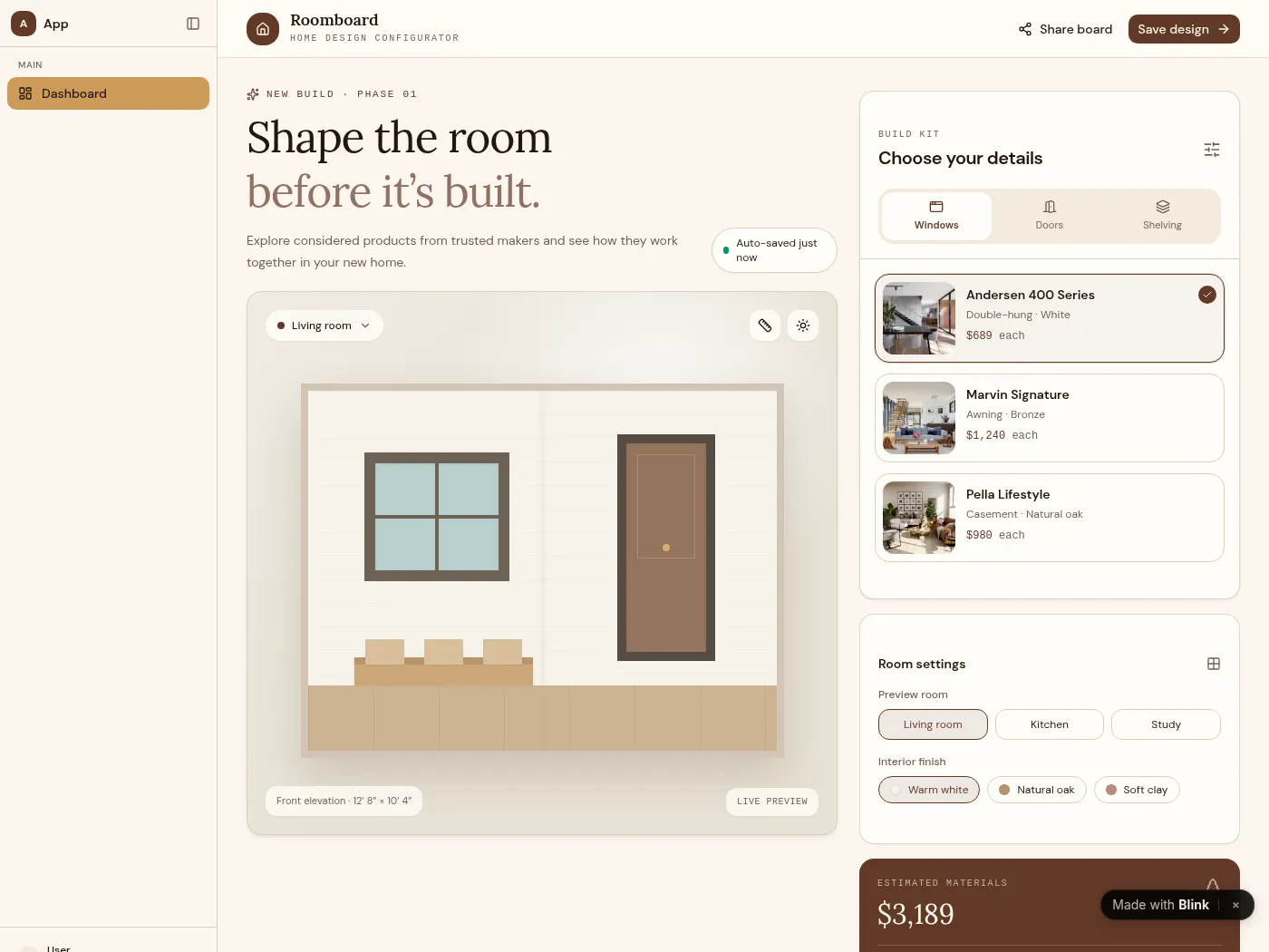 Home Design Configurator