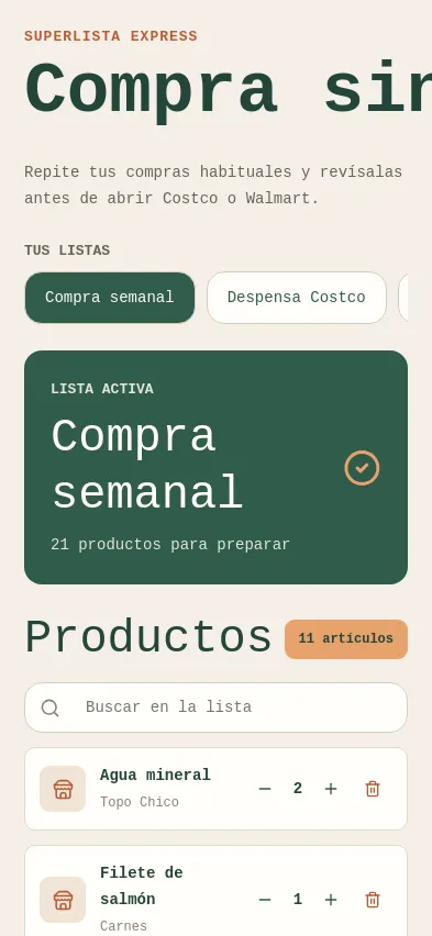 SuperLista Express