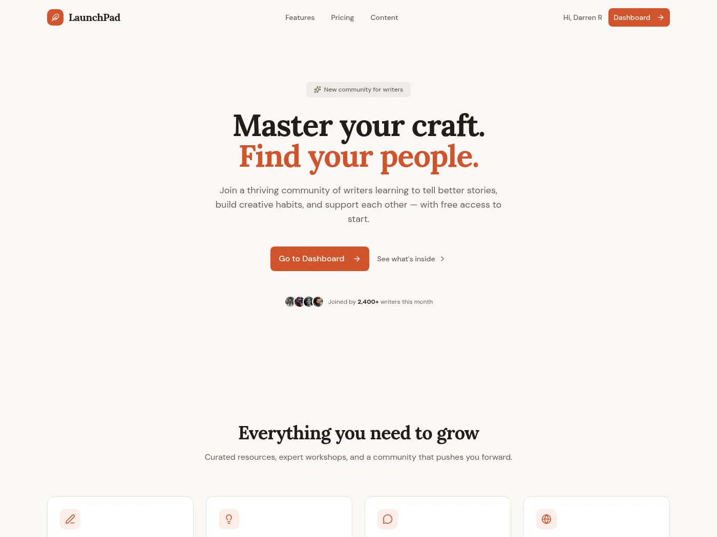 Membership LaunchPad