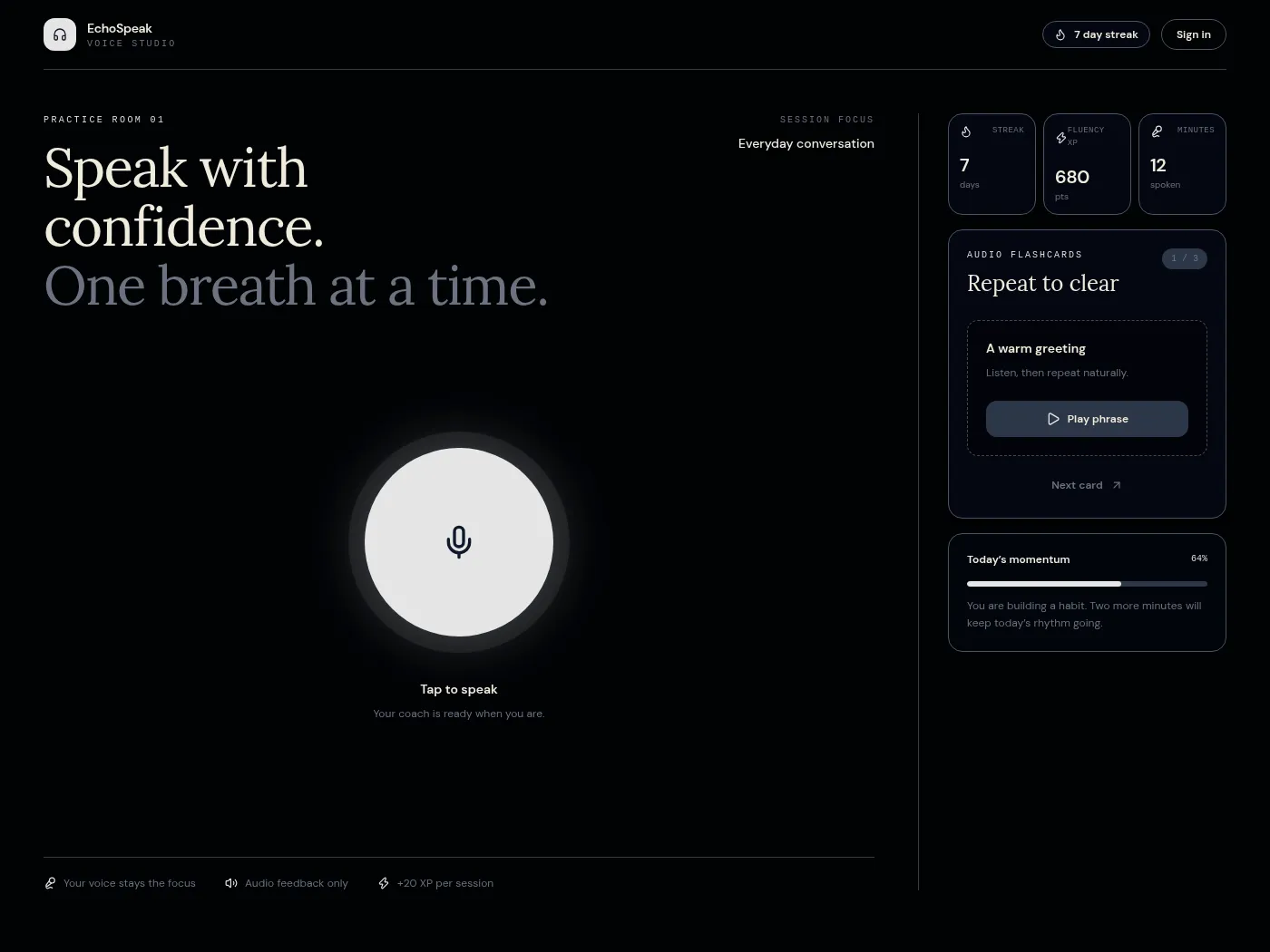 EchoSpeak Japanese