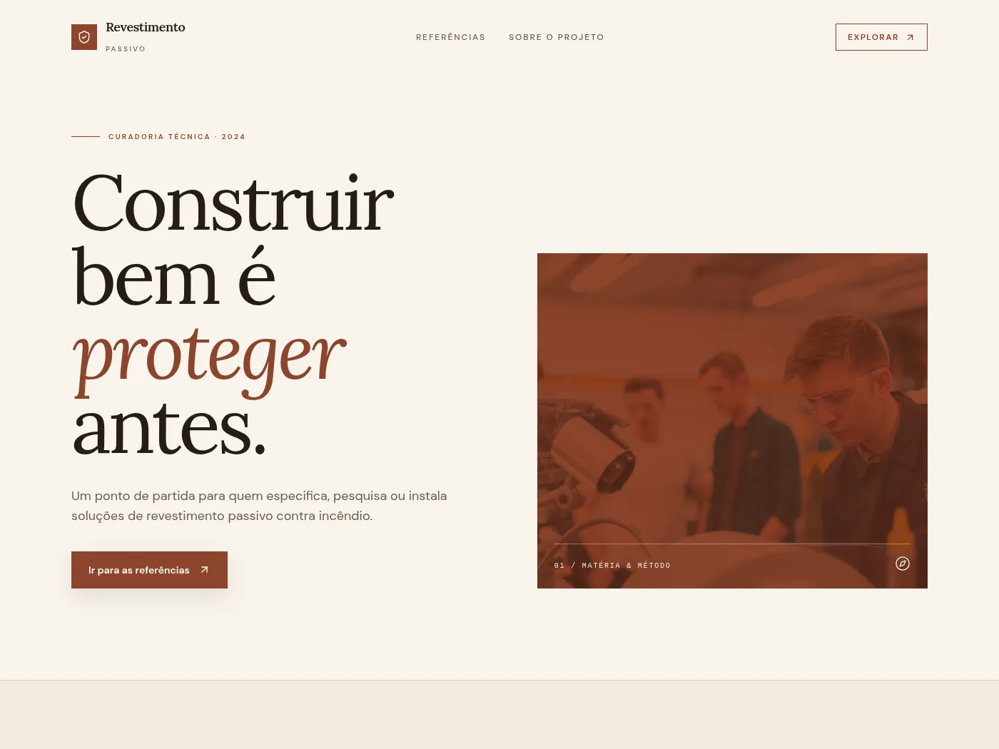 Site Revestimento Passivo