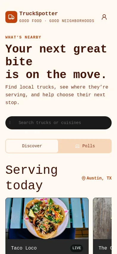 TruckSpotter Mobile