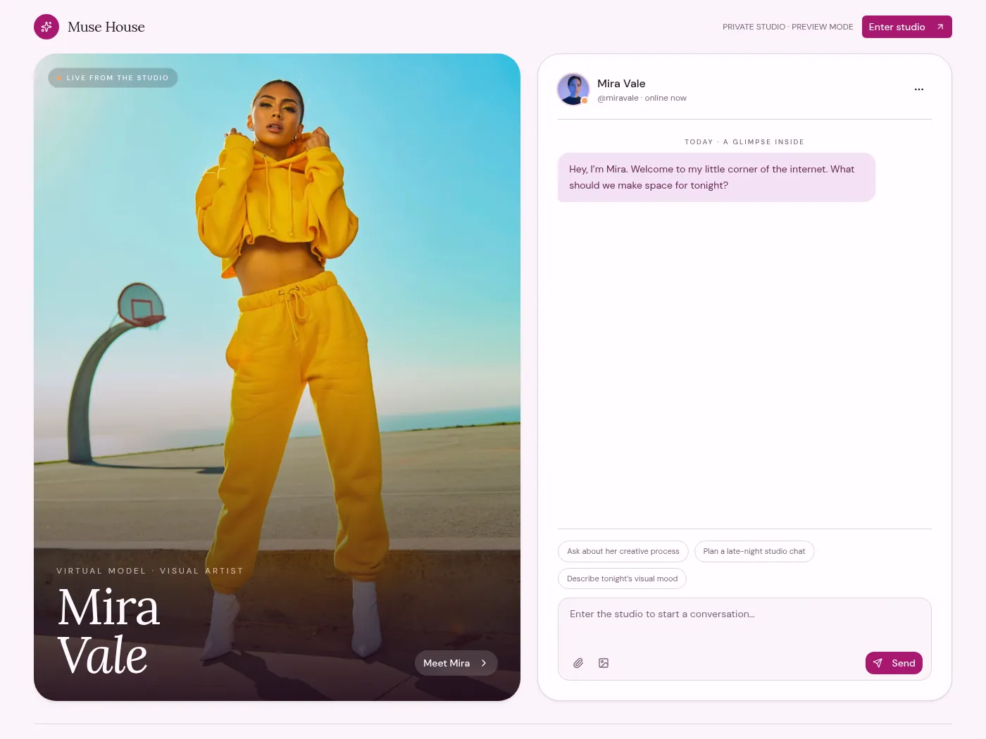 AI Virtual Model Hub
