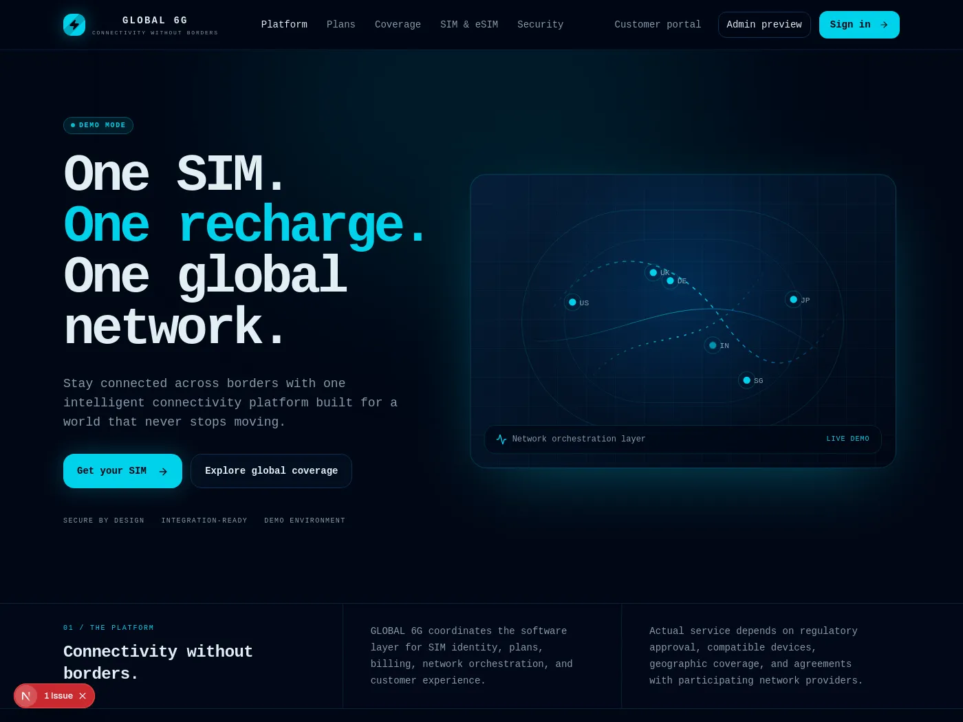 GLOBAL 6G Platform