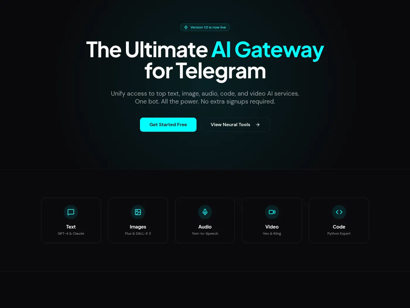 AI Gateway Telegram Bot