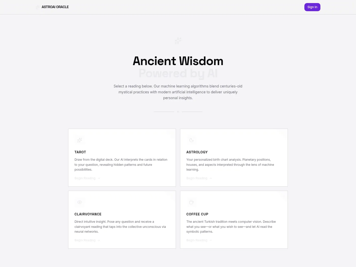 AstroAI Oracle