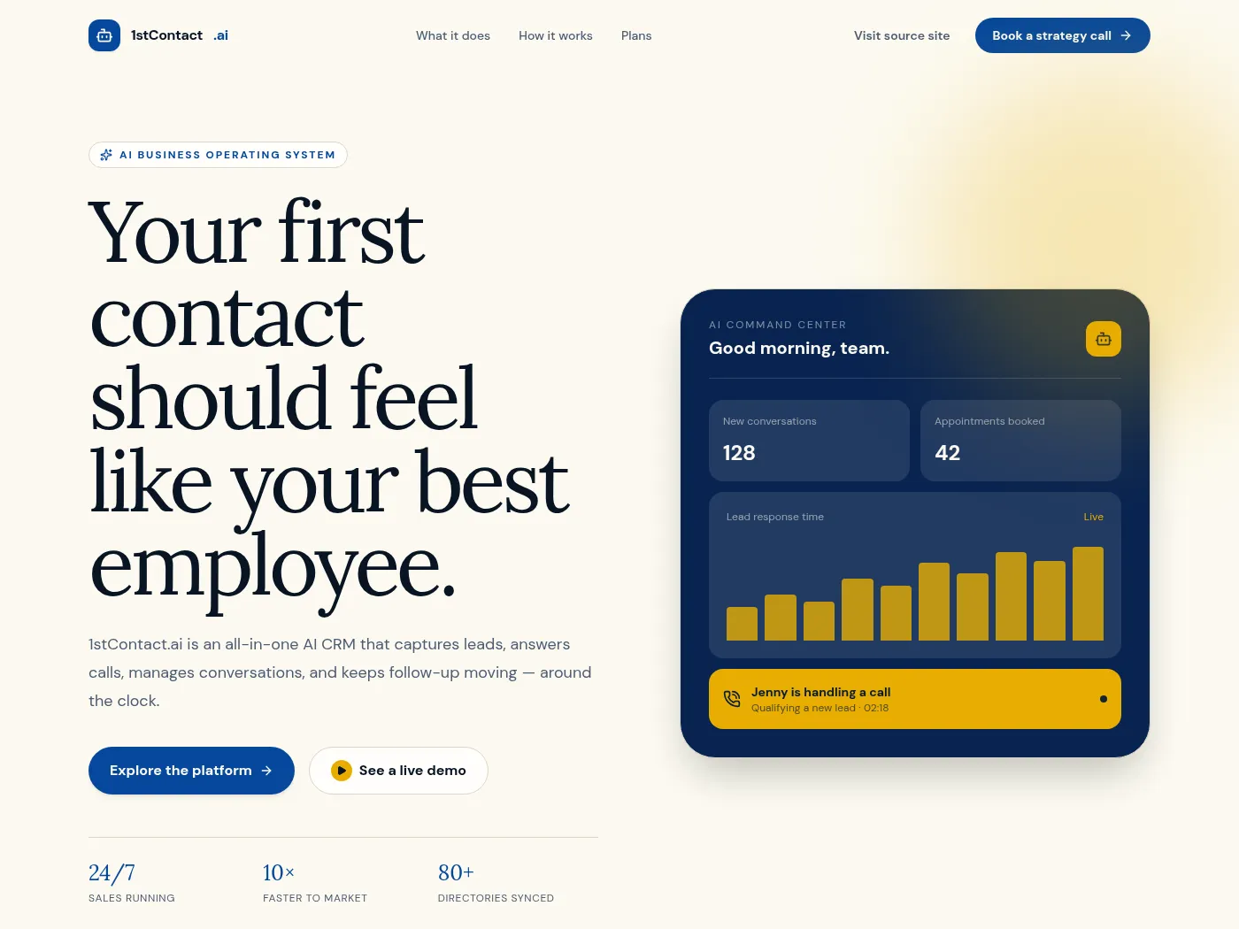 1stContact.ai Overview
