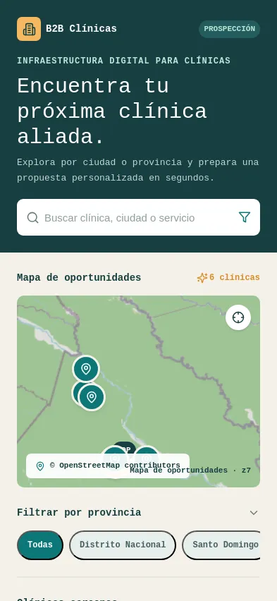 B2B Clínicas Connect
