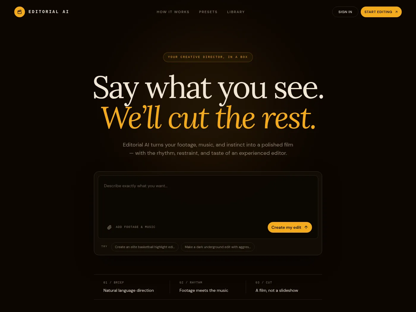 Editorial AI