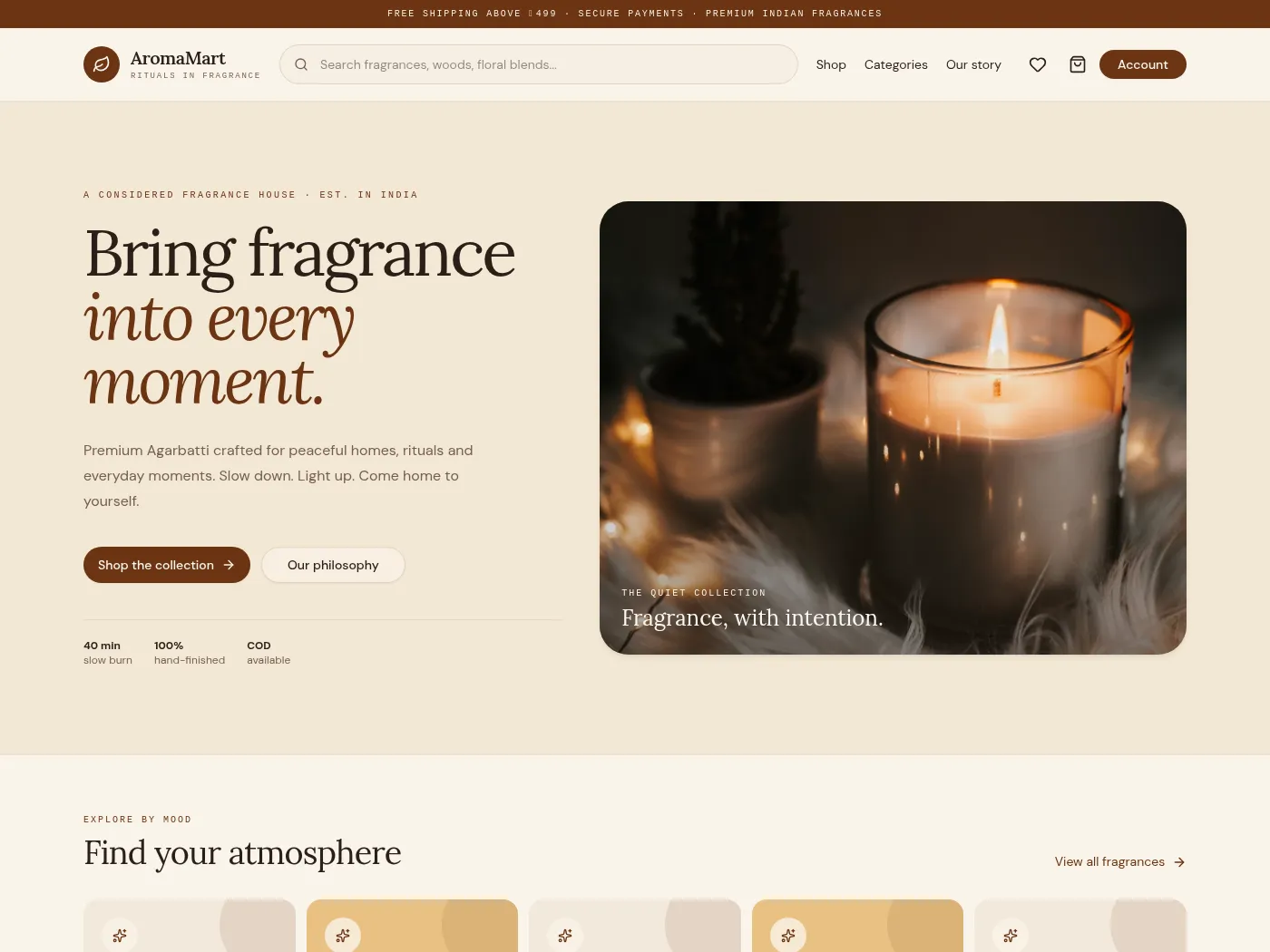 AromaMart E-Commerce Suite